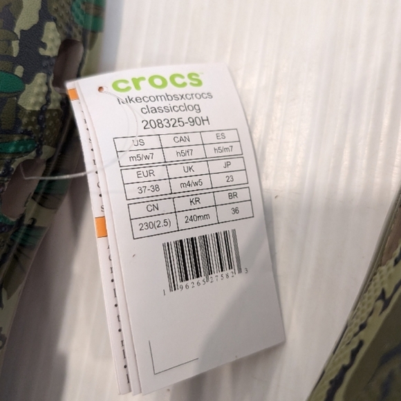 CROCS | Shoes | Crocs X Luke Combs Camouflage Classic Clogs Fishing ...